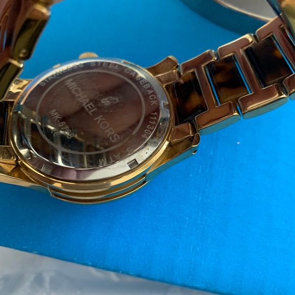 Michael Kors | Accessories | Michael Kors Gold Tortoise Watch | Poshmark
